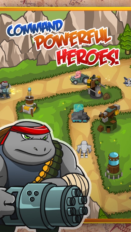 Superhero Mutant Td Defense 2– Battle Defence Game by Aaron Co