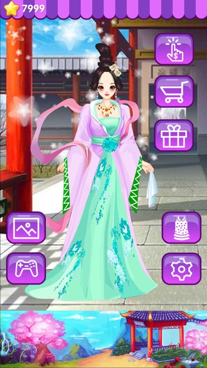 Glamourous Queen - Ancient Fashion Chinese Beauty Dress Up Salon, Girl ...