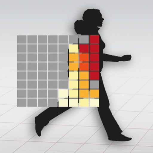 Grid-EYE - Visualize temperature data by Mobile Peak