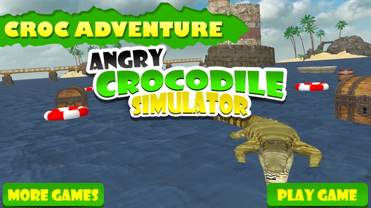 Angry Crocodile Simulator 3D - Swap Crocodile Attack Simulation Game by ...