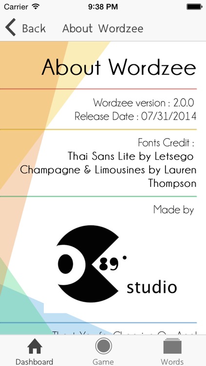 Wordzee by EightyNine Studio