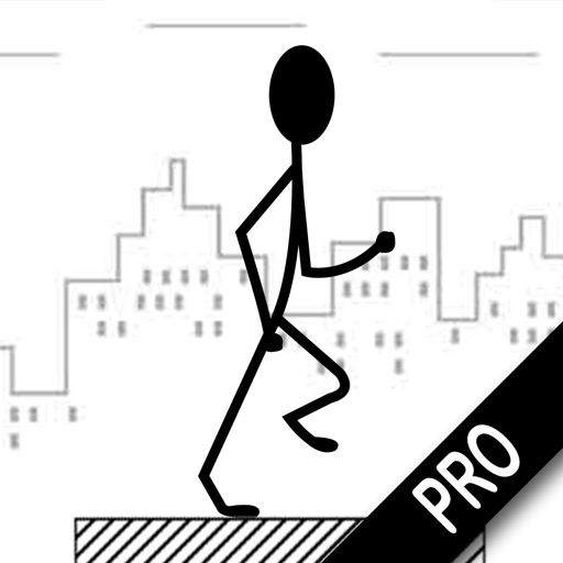 Stick-Man Stuntman Dash PRO - A running, jumping & sprinter game with ...