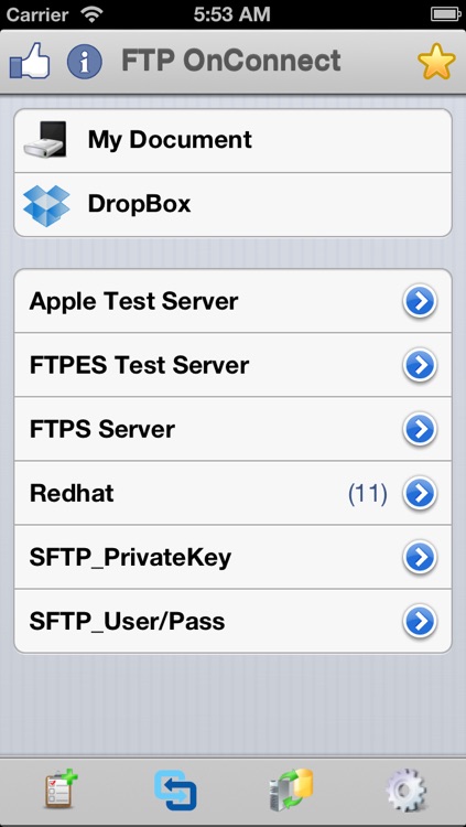 FTP OnConnect Free - FTP SFTP FTPS FTPES Client ( FTP / Web Server) by ...