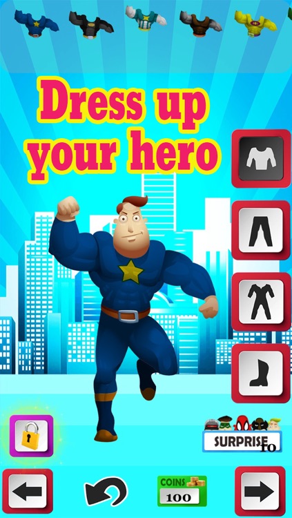 Create and Make Superheroes Dress Up Game by Let's Have Fun Apps