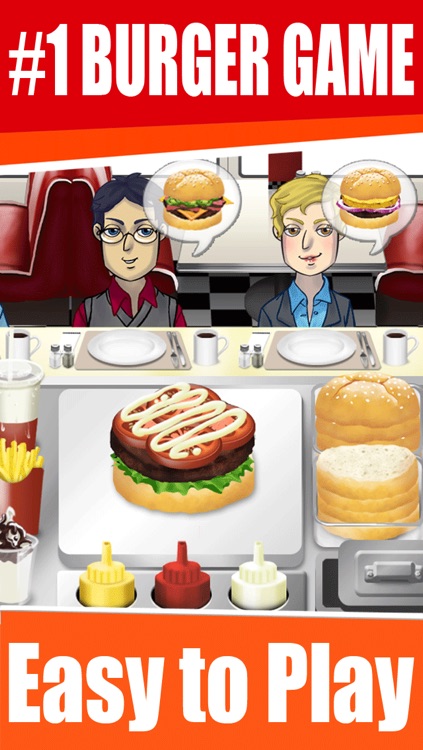 Burger Friends - A Free Burger Cooking Game by Ganesan Velayathan
