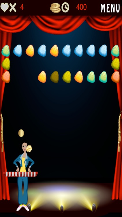 Movie Theater Usher Girl Popcorn Paddle Break Juggling Game by Mountain ...