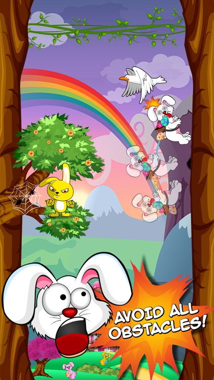 Bunny Tree Hop by Andrew Chia