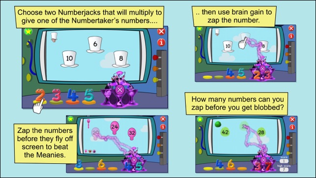 ‎Times Tables with the Numberjacks on the App Store