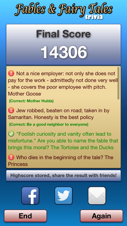 Fables & Fairy Tales Trivia by NAXE