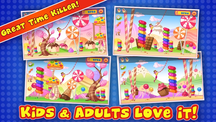 Candy Man Hanger - Swing Rope And Fly Through The Sky In Candies World ...