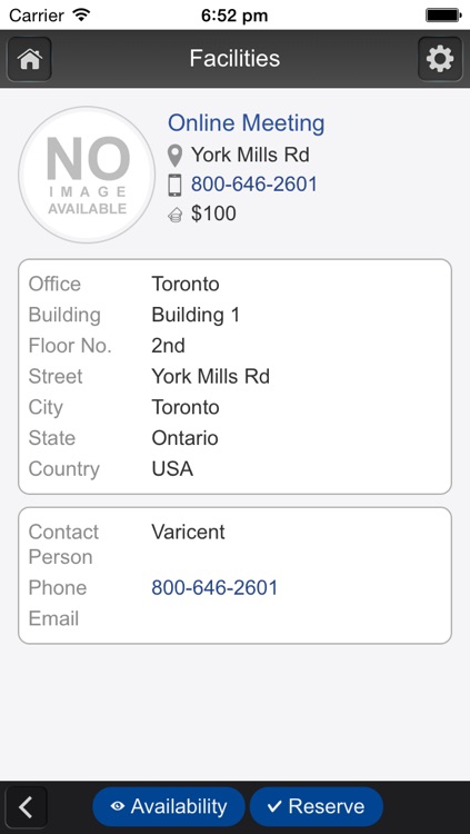 Facility Reservation by NCR Technosolutions