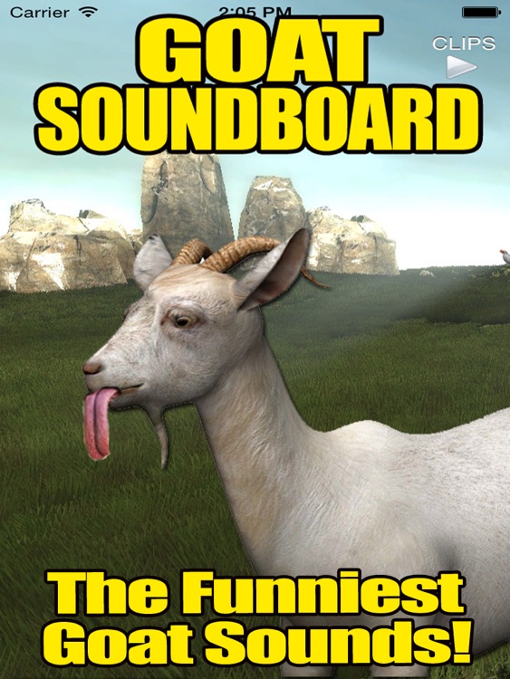 Goat Simulation Soundboard for iPad by More Maker Booth Store