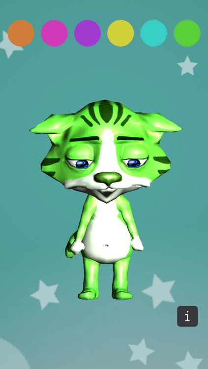 Animated 3D Cute Ginger Cartoon Cat Sounds by Olga Pudrovska