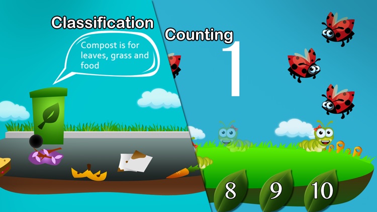 Bugs and Bunnies - Puzzle & Math Games for kids and toddlers by Yateland