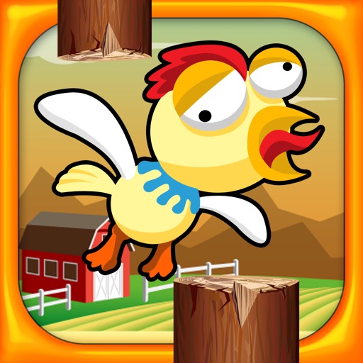 Crazy Chicken Flying - Flappy Flap Bird Free Games by SANEM AVCIL