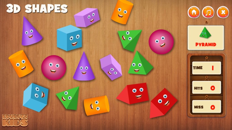 Find the Shape for Kids by EDUBUZZKIDS