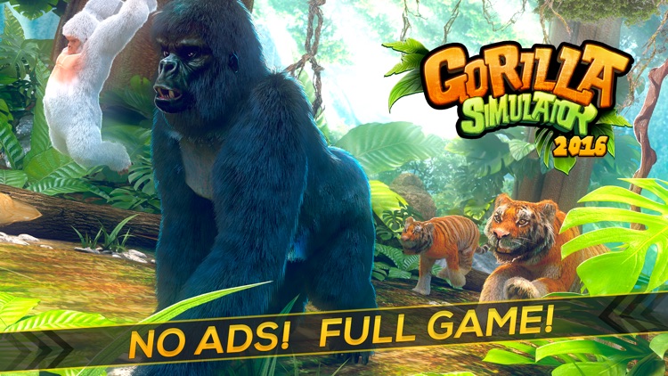 Gorilla Simulator 2016 | Monkey vs. Tiger Game 3D by Free Wild ...