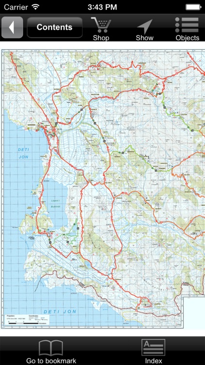 Saranda. Tourist map. by AGT Geocentre