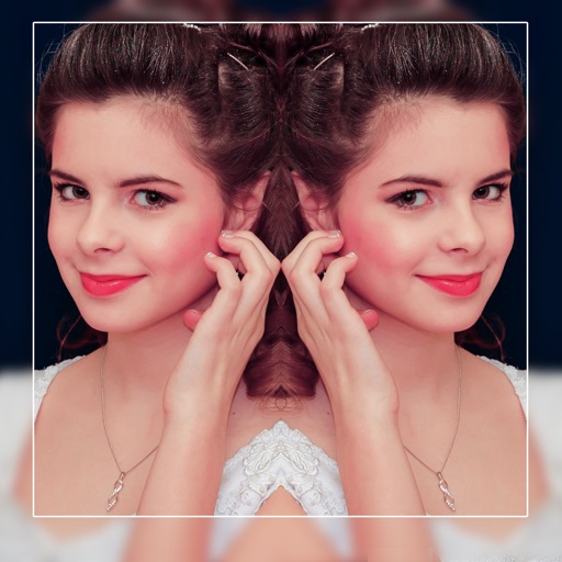 Photo editor with Mirror blur layout, effects & text for photo - Mirror ...