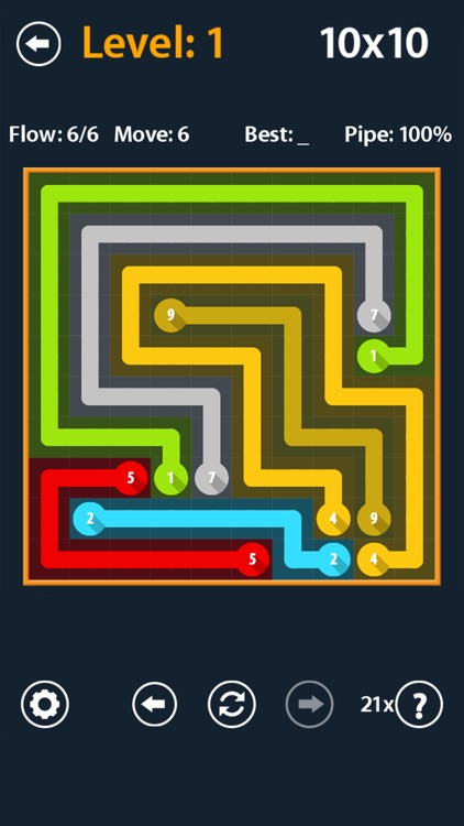 Dots Connect - Color Switch position and link together by TRAN NHAN