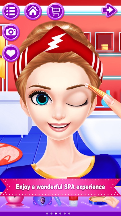 Superhero Girls Salon: Beauty Power - Spa, Makeup & Kids Makeover Game ...