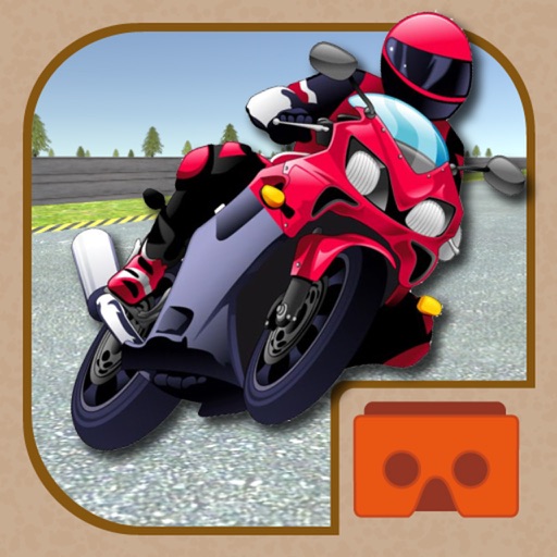 VR Bike Racing 3D for Cardboard Virtual Reality Viewer Glasses by ArgeWorld