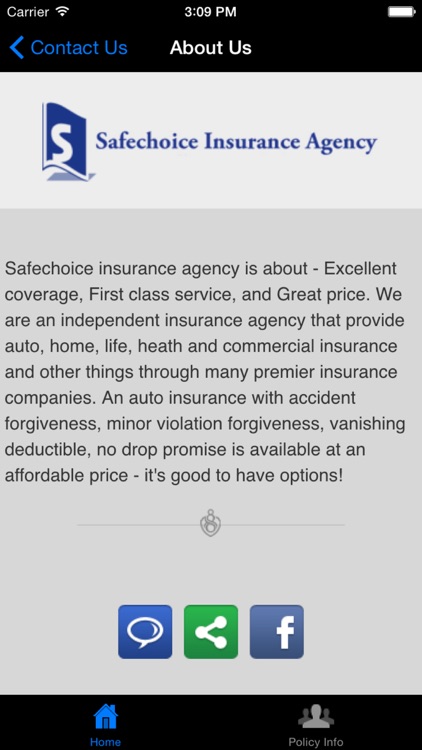 Safechoice Insurance Agency by RedHead Mobile Apps