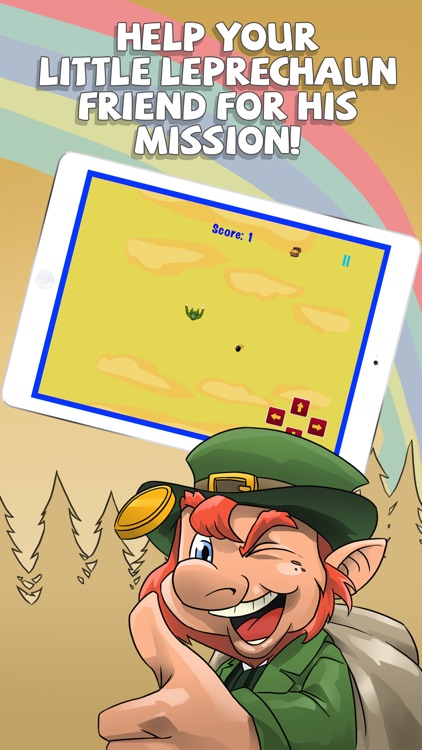 Super Leprechaun Lucky Gold Jump by Amy Prizer