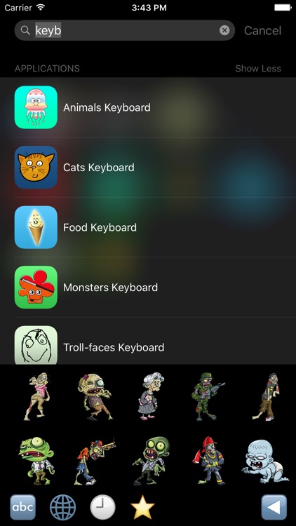 Zombie Keyboard by Orjen Solutions