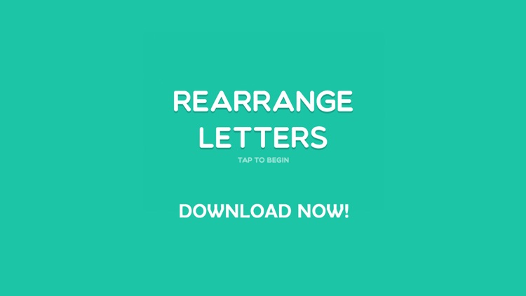 ReArrange Letters - Word, Movies and Riddles Trivia by Vidhi Chauhan