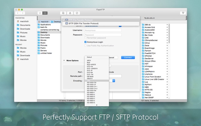 ‎Mac App Store에서 제공하는 FlashFTP - Swift FTP/SFTP Client