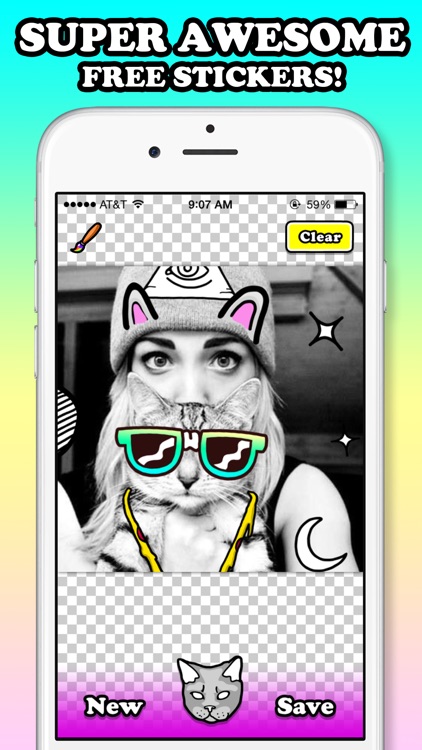 Catwang - Sticker Edit Camera by NeonRoots, LLC