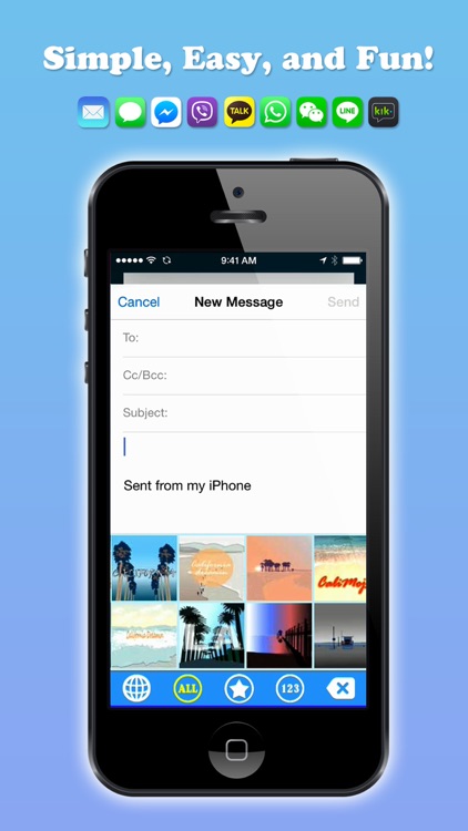 CaliMojis - Keyboard App with California Emojis! by WALLAROO MEDIA LLC APPS