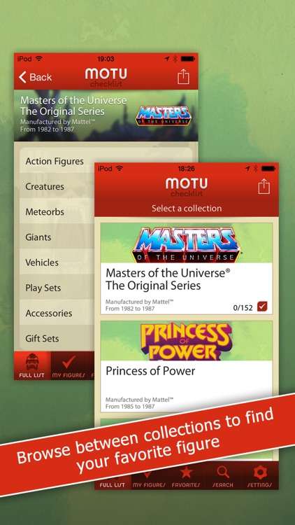 MOTU Checklist by Alejandro Ariel Ramos