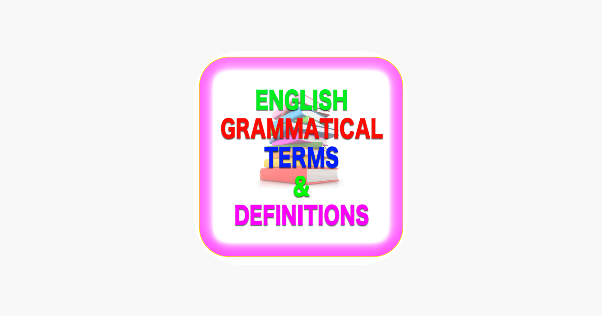 ‎Grammatical Terms and Definitions on the App Store