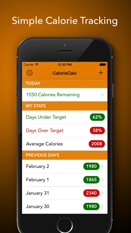 CalorieCalc - Fast & Simple Calorie Counter, Stay Fit And Healthy by ST ...