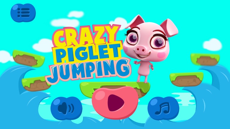 Crazy Piglet Jumping - Clumsy Piggy Running through the Forest by ...