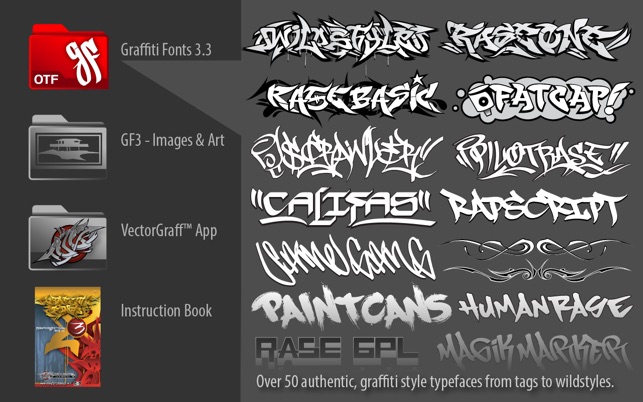 Graffiti Fonts Wildstyle Numbers