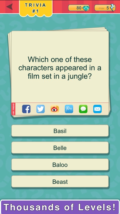 Trivia Quest™ Characters - trivia questions by Yiyuan Qu