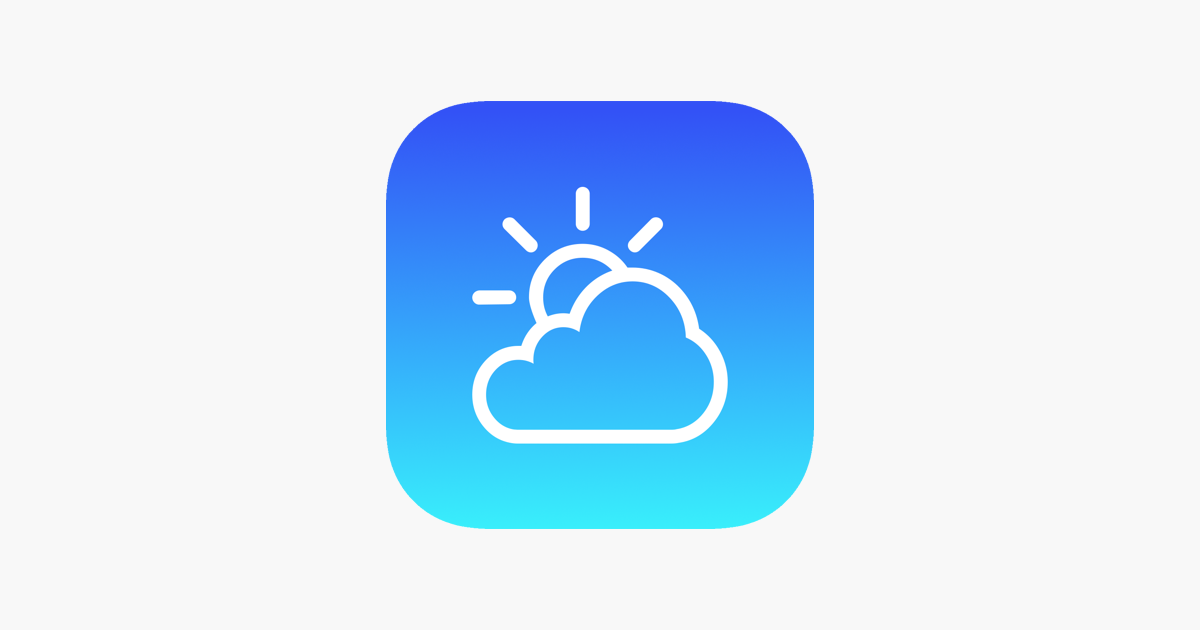 ‎iWeather - Minimal, simple, clean weather app on the App Store