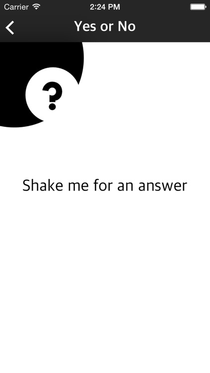 Decision Maker - Shake me for an answer by Katie Topliss