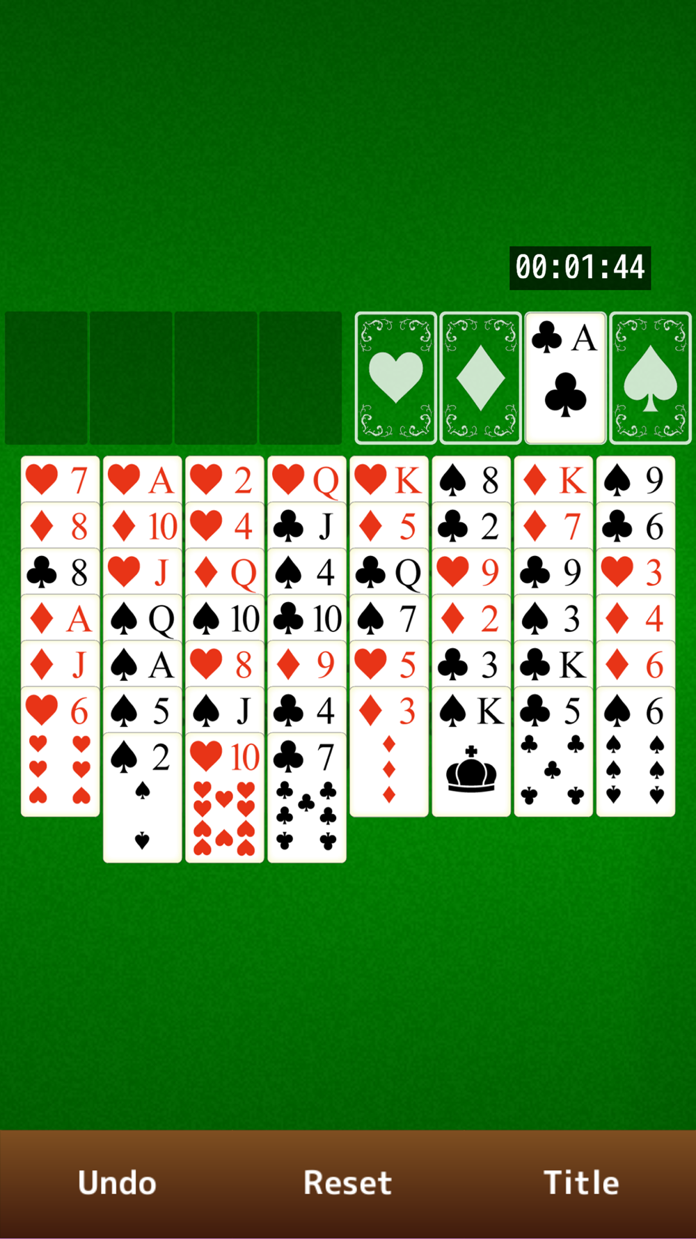 FreeCell Solitaire Simple Card Game Series Free Download App For IPhone STEPrimo