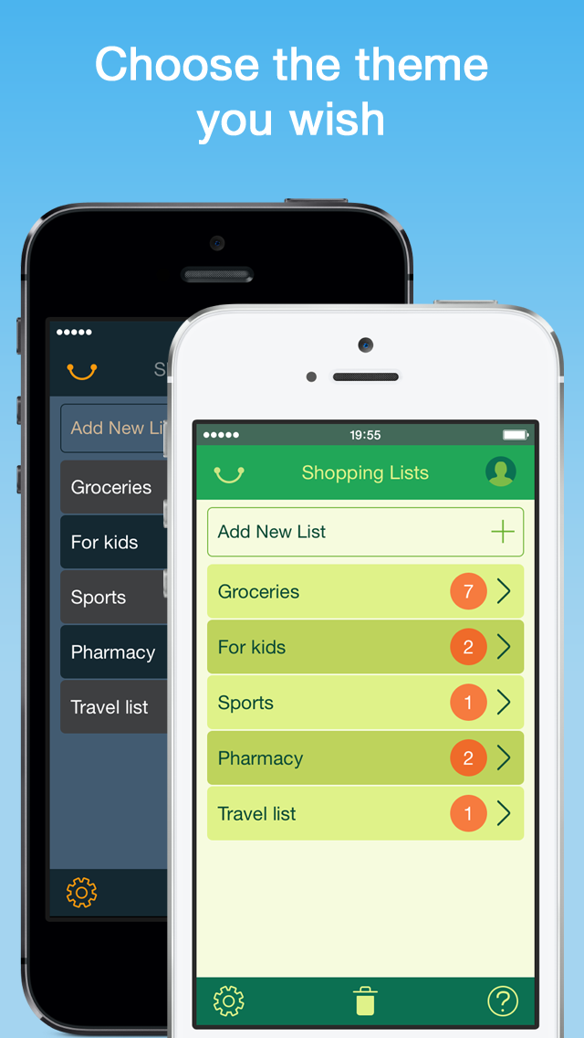 Organizy Shopping List Grocery List Screenshot