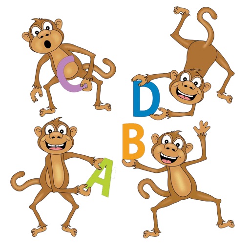Monkey Alphabet Style by NGO CUONG
