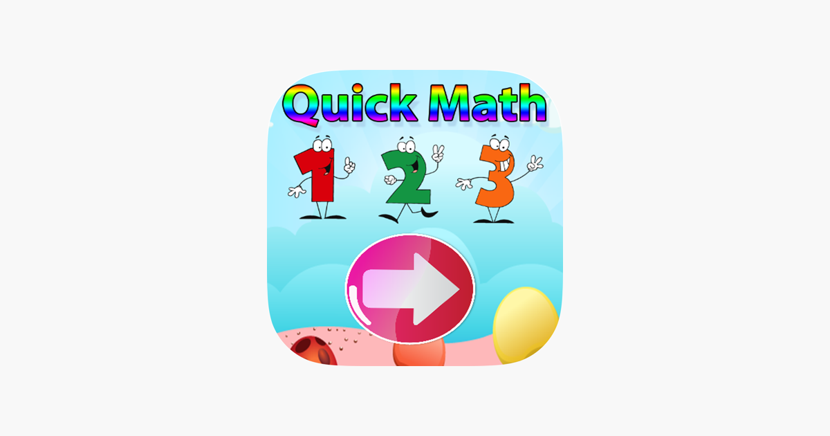 ‎Quick Math Game Free for Kids, Pre-school & Addition Fun Game on the ...