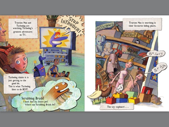 ‎Traction Man Meets Turbodog (Enhanced Edition) on Apple Books