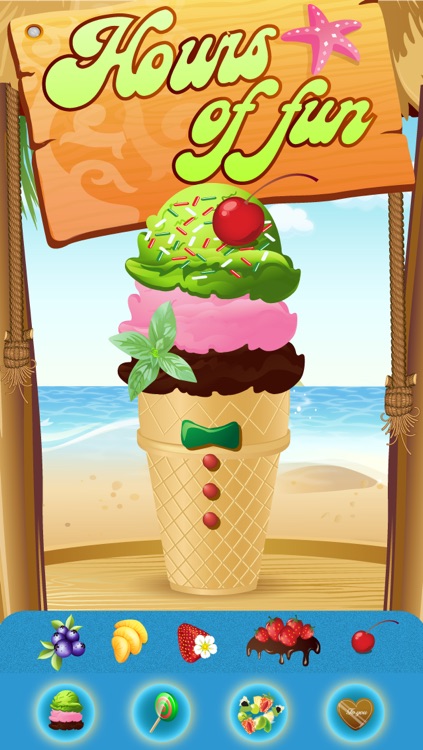 My Frozen Ice Cream Sundae Maker - The Virtual Candy Cone Sugar Pop ...