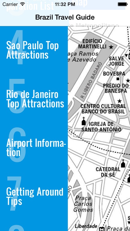 Brazil travel guide and offline map - metro sao paulo subway Rio de ...