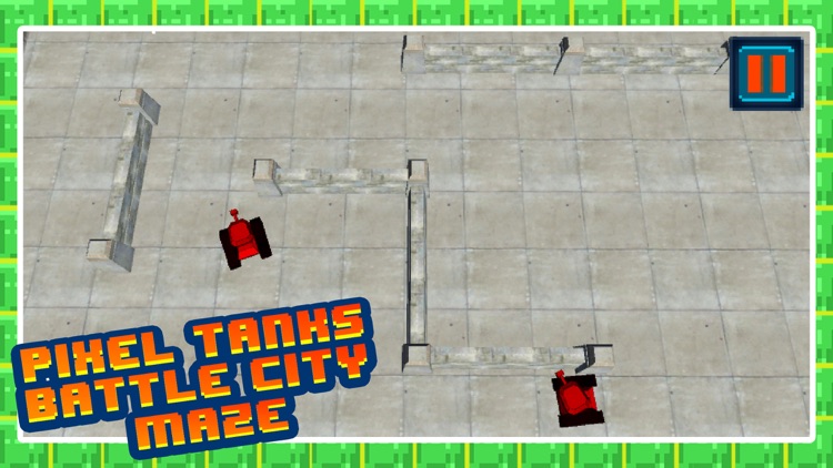 Pixel Tanks - Battle City Maze by Valeriy Martinov