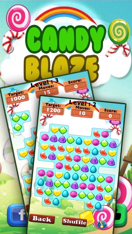 Candy Blaze Mania -Candies Match 3 Game for kids and girls by Ali Ahmed